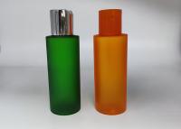 China 100ml Clear Round PET Plastic Squeeze Bottle for Hair Oil Cosmetic Packaging for sale