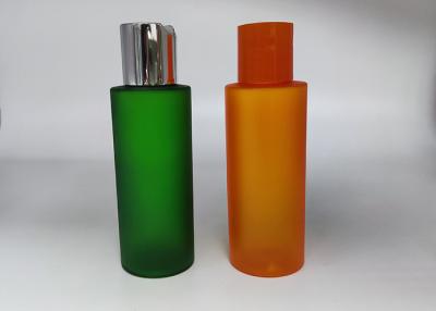 China 100ml Clear Round PET Plastic Squeeze Bottle for Hair Oil Cosmetic Packaging for sale