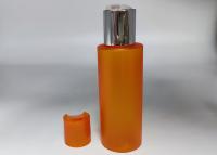 China 100ml Clear Round PET Plastic Squeeze Bottle for Hair Oil Cosmetic Packaging for sale