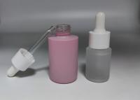 China 20ml 30ml Glass Dropper Bottle with Glass Pipette for Essential Oil for sale