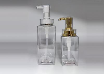 China Hot Stamping 450ml Empty Foam Bottle With Gold Silver Pump for sale