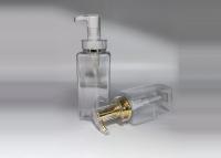 China Hot Stamping 450ml Empty Foam Bottle With Gold Silver Pump for sale