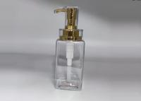 China Hot Stamping 450ml Empty Foam Bottle With Gold Silver Pump for sale