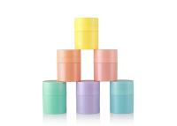 China Plastic Round Airless Pump Bottle 15g 30g 50g for Cosmetic Eye Cream Skin Care for sale