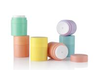 China Plastic Round Airless Pump Bottle 15g 30g 50g for Cosmetic Eye Cream Skin Care for sale