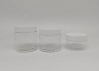 China 20g-200g PET Jars Cosmetic Packaging Cream Plastic Bottle with Screw Cap for sale