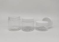 China 20g-200g PET Jars Cosmetic Packaging Cream Plastic Bottle with Screw Cap for sale