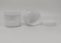 China 20g-200g PET Jars Cosmetic Packaging Cream Plastic Bottle with Screw Cap for sale