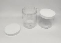 China 20g-200g PET Jars Cosmetic Packaging Cream Plastic Bottle with Screw Cap for sale