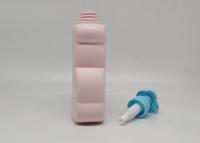 China 400ml Square PE Lotion Pump Bottle for Shampoo Personal Care Packaging for sale