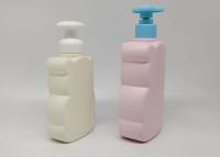 China 400ml Square PE Lotion Pump Bottle for Shampoo Personal Care Packaging for sale
