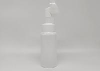 China 200ml Plastic Cosmetic Bottles Empty White Foam Soap Dispenser Container for sale