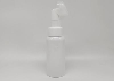 China 200ml Plastic Cosmetic Bottles Empty White Foam Soap Dispenser Container for sale