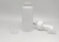 China 200ml Plastic Cosmetic Bottles Empty White Foam Soap Dispenser Container for sale