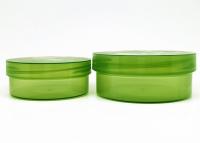 China 100g 250g Wide Mouth PP Plastic Jar for Aloe Vera Gel Cosmetic Cream Packaging for sale