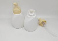 China 150ml Plastic Foaming Soap Dispenser Bottle Gold Silver Clear for Cleanser for sale