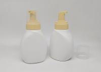 China 150ml Plastic Foaming Soap Dispenser Bottle Gold Silver Clear for Cleanser for sale