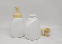 China 150ml Plastic Foaming Soap Dispenser Bottle Gold Silver Clear for Cleanser for sale