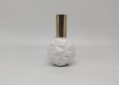 China 50ml Empty Custom Cosmetic Bottles White Color Round Shape Plastic PET for sale