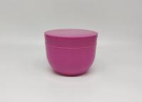China 200ml PP Body Scrub Empty Cosmetic Container Face Cream Plastic Jar Bowl Shape for sale