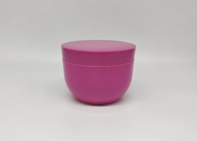 China 200ml PP Body Scrub Empty Cosmetic Container Face Cream Plastic Jar Bowl Shape for sale
