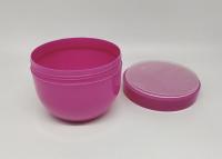 China 200ml PP Body Scrub Empty Cosmetic Container Face Cream Plastic Jar Bowl Shape for sale