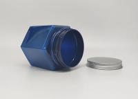 China Custom Aluminum Cap Plastic Cosmetic Bottles 300ml PET Perfume Jars Transparent for sale