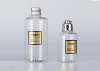 China Clear 4.05OZ Custom Cosmetic Bottles Plastic Shoulder Container for sale