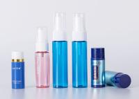 China 100ml Frosted PET Plastic Cosmetic Bottle with Dropper Cap Customizable for sale