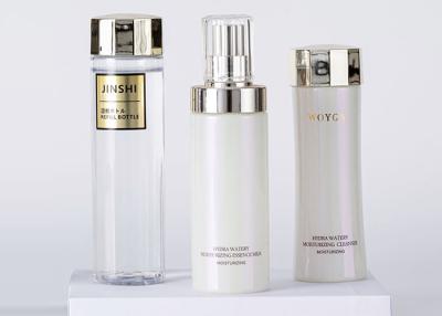 China 120ml Round PET Plastic Cosmetic Squeeze Bottle for Hair Oil Packaging for sale