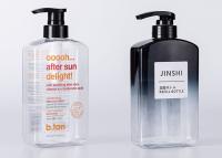 China 470ml PET Plastic Boston Round Bottle for Shampoo and Personal Care ODM for sale