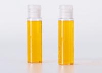 China 60ml PET Plastic Cosmetic Bottle for Hand Sanitizer with Flip Top Cap for sale