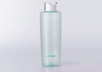 China 500ml PET Plastic Cosmetic Bottle Screw Cap Custom Silk Screen Printing for sale