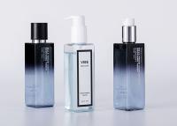 China Matte 180ml Square Plastic Lotion Bottle For Cosmetic Packaging for sale