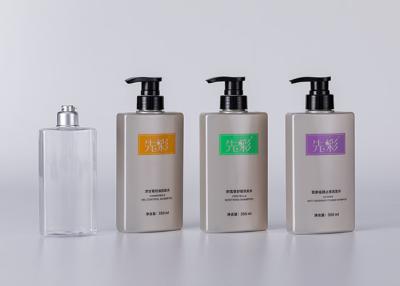 China White Round 500ml Plastic Cosmetic Bottle with Lotion Pump for Shampoo Body Lotion for sale