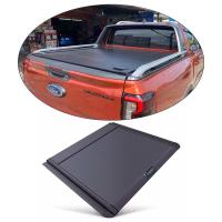 China Retractable Roll Up Tonneau Cover for Ford Ranger T7 Aluminum Alloy 63kg for sale