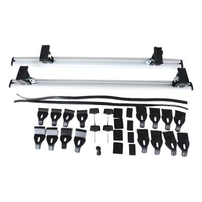 China 127cm Aluminum Alloy Roof Rack Bar 5kg Capacity Universal Cross Bars for SUV for sale