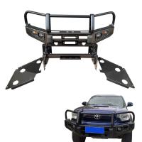 China Ford Ranger Bull Bar Front Bumper 3-5mm Cold Rolled Steel Black Powder Coated for sale