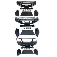 China Ford Ranger Bull Bar Front Bumper 3-5mm Cold Rolled Steel Black Powder Coated for sale