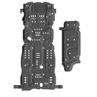 China 8mm Thickened Aluminum Alloy Underbody Skid Plate for Jeep Wrangler JK JL Toyota Ford for sale