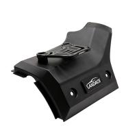 China Tank 300 A Pillar Light Mounting Brackets Aluminum Alloy 300x250x340mm Black Powder Coated for sale