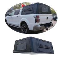 China Aluminum Alloy High Bed Canopy for GWM POER 80kg Capacity Adjustable Universal Pickup Truck Tonneau Cover for sale