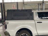 China Aluminum Alloy High Bed Canopy for GWM POER 80kg Capacity Adjustable Universal Pickup Truck Tonneau Cover for sale