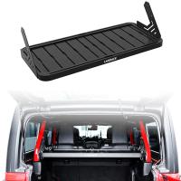 China Aluminum Alloy Vehicle Boot Trunk Storage Shelf 1901x600x303mm with Portable Travel Table for Wrangler JL JK for sale