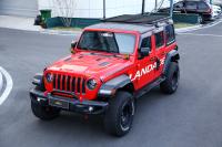 China Electrophoresis Coated Aluminum Roof Rack 1500x1425mm for Jeep Wrangler JL 200kg Capacity for sale