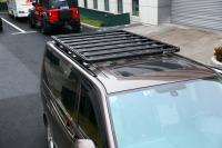 China Aluminum Extrusion Low Height Platform Roof Rack 2050x1331mm for VW T6 Van for sale