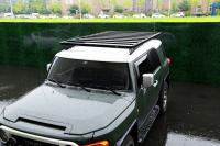 China Aluminum Alloy Roof Rack for Toyota FJ Cruiser 2235x1380x55mm 200kg Capacity for sale