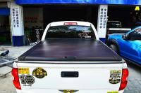 China Adjustable Aluminum Alloy Truck Bed Canopy for Pickup 169x163x69cm Black Powder Coated for sale