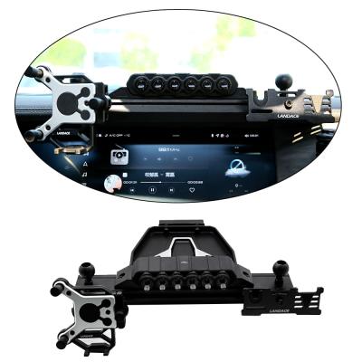 China Mechanical Style 6 Gang Switch Panel with Phone Holder and Center Console Bracket for sale