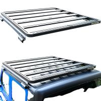 China 2235x1380mm Aluminum Alloy Roof Rack for Toyota FJ 4x4 Off Road Durable 200kg Capacity for sale